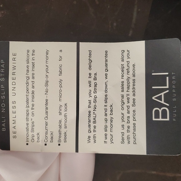 Bali | Intimates & Sleepwear | Bali No Slip Strap Full Support ...
